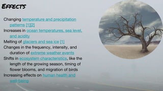 How Does Climate Change Affect Animal Behavior | PPTX