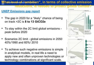 Climate Change and Development - Updates from COP18 | PPTX ...