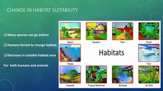 Climate change and ecosystem | PPTX