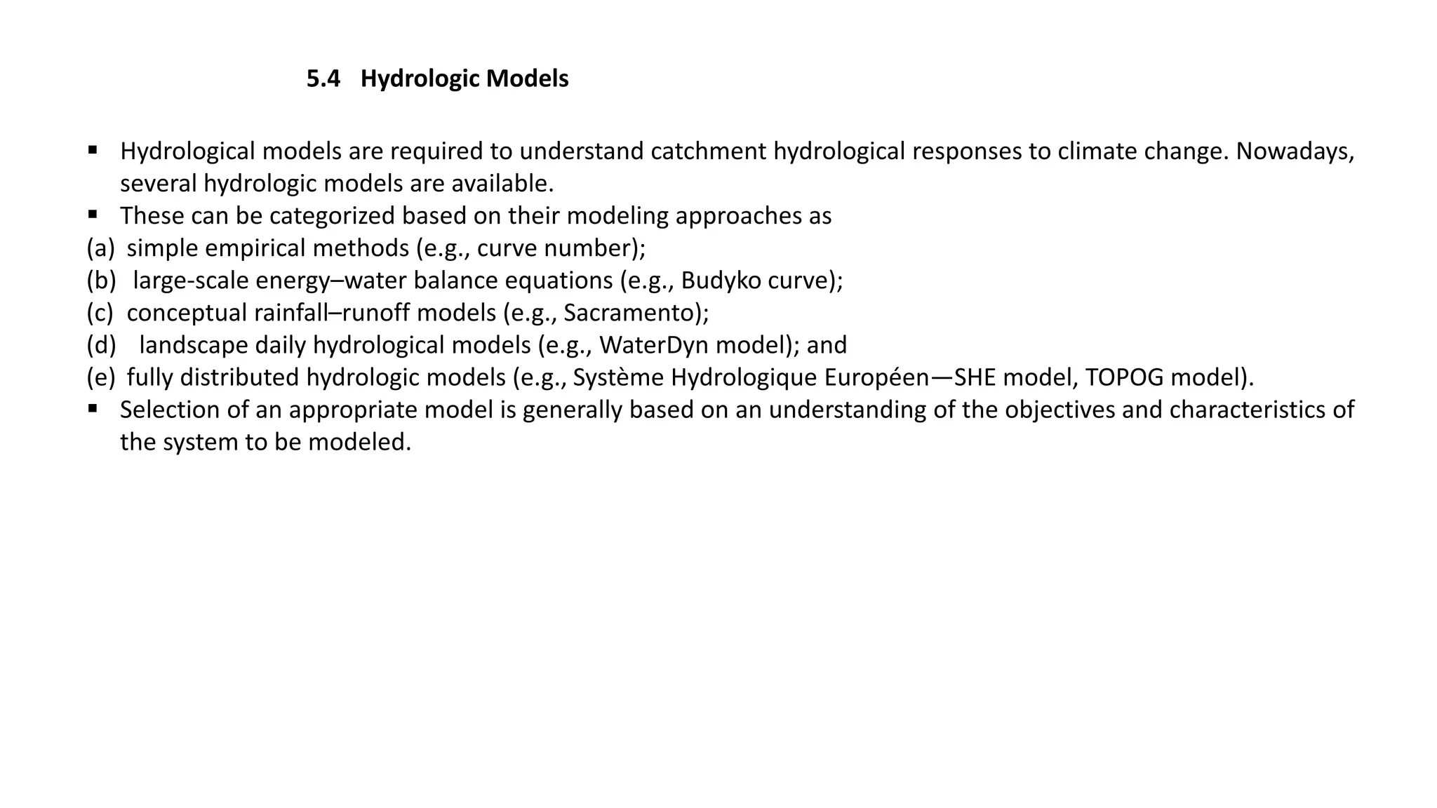 Climate change and hydrological modeling.pptx