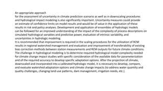 Climate change and hydrological modeling.pptx