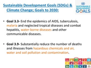 Climate change and its impact on health | PPTX
