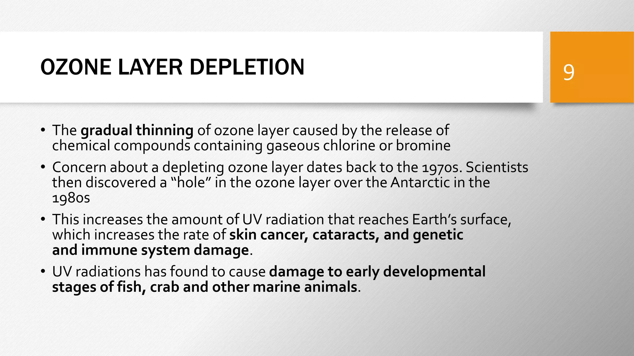 Climate change and Ozone layer depletion | PPTX