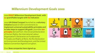 Sustainable Development Goals and the Climate Change Agreement | PPT