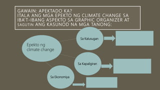 Climate change at global warming | PPTX