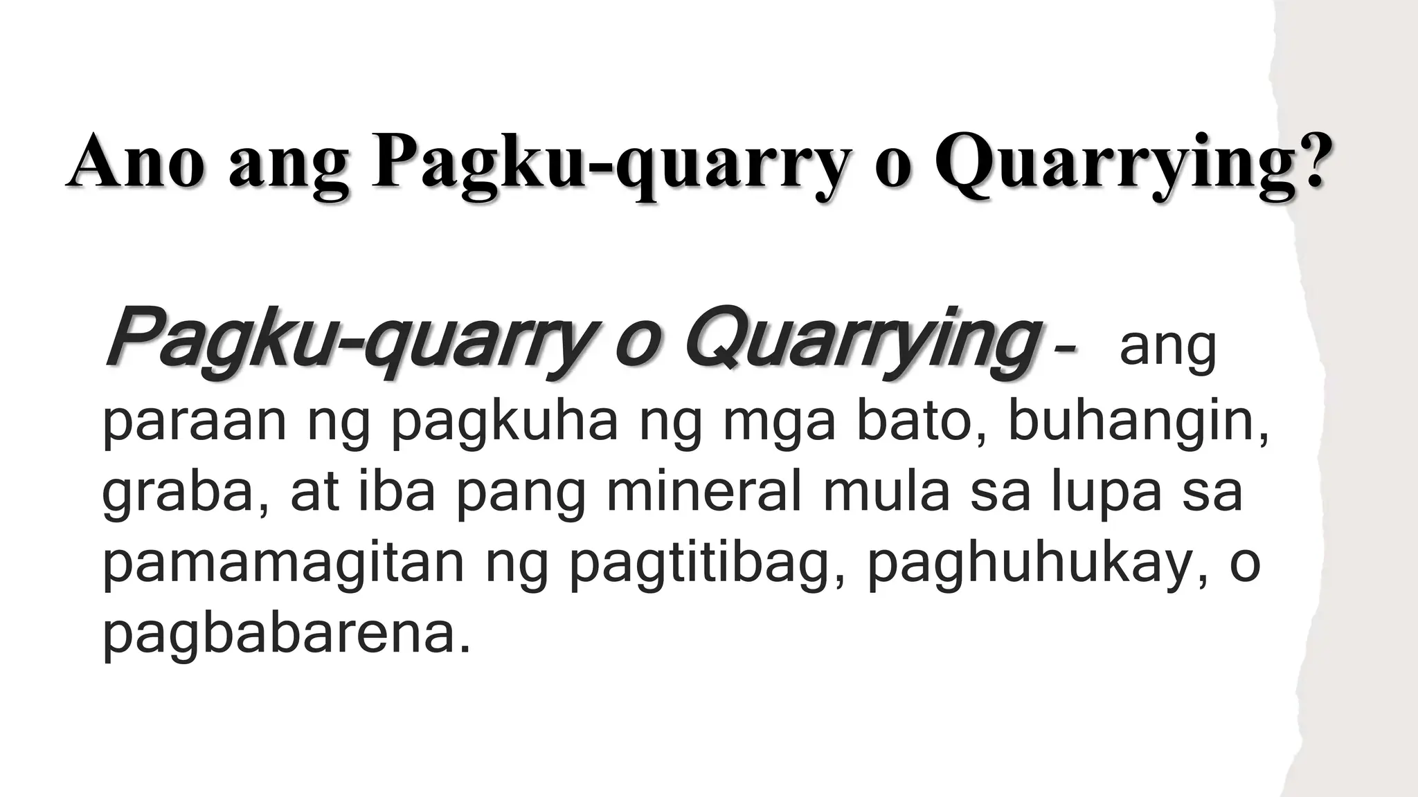 Climate change at Pagmimina o Pagkuquarry.pptx