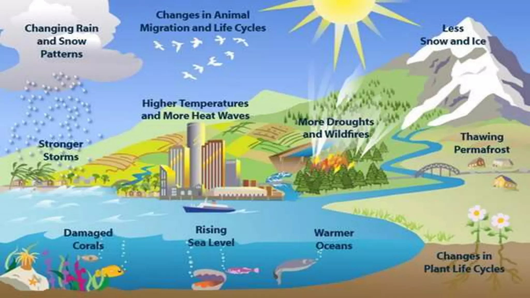 Climate change, causes, effects and solutions. | PPTX