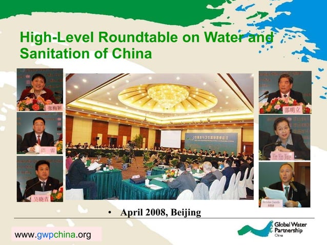 Climate change China experience-HLRT on Global Climate Change & Water Security presented by ...