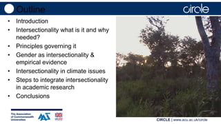 Exploring Gender, Climate Change Vulnerability and Adaptive Capacity ...