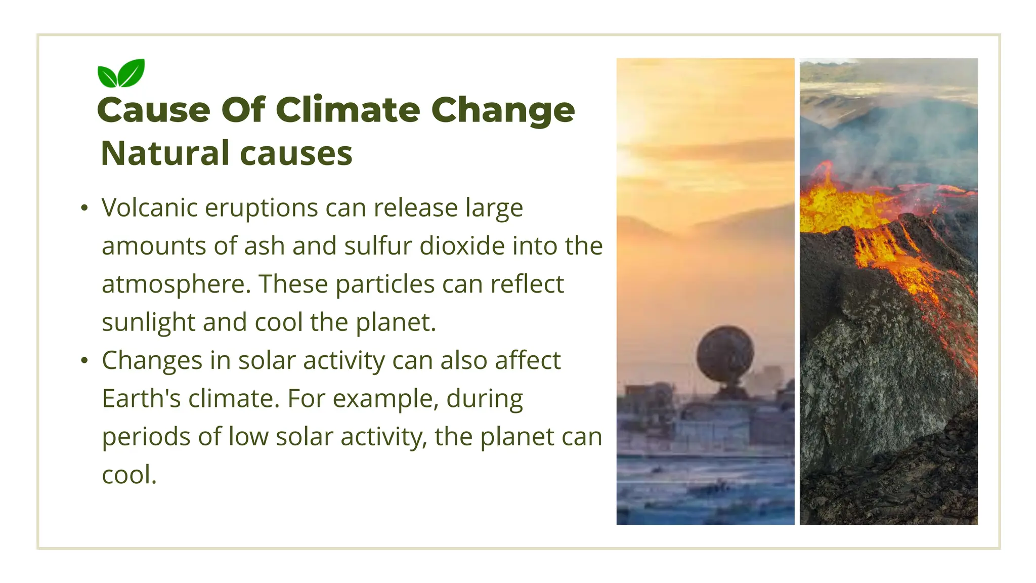 climate change and its effect cssc ppt.pptx | Environment | Science