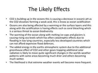 Climate change for dummies | PPTX