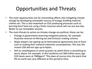 Climate change for dummies | PPTX