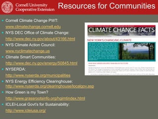 Responding to Climate Change at the Local Level | PPTX
