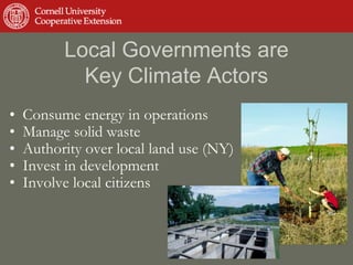 Responding to Climate Change at the Local Level | PPTX