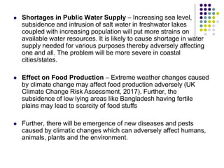 CLIMATE CHANGE , GLOBAL WARMING ES-II PRESENTATION.pptx | Indoor ...