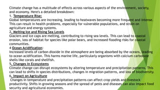 Climate Change Policy Of pakistan Presentation | PPT