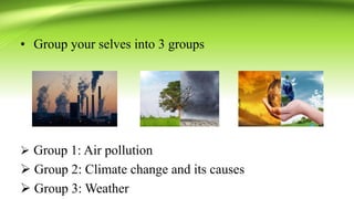 climate change in science grade nine 2024 | PPTX