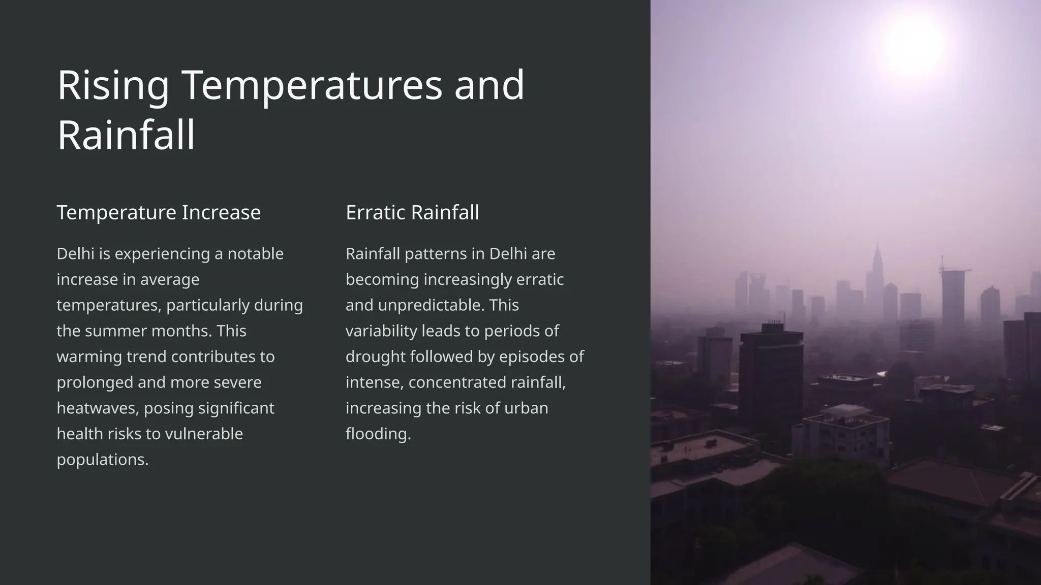 Climate Change Impact On Delhi .pptx.pptx