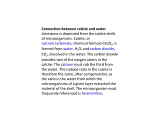 Climate change isotopes and ice house | PPT
