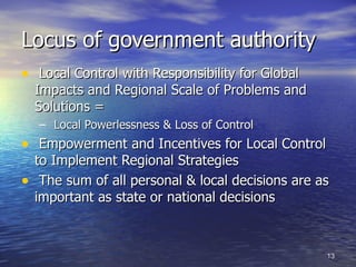 Climate Change: Local Government Response | PPT