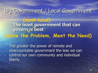 Climate Change: Local Government Response | PPT