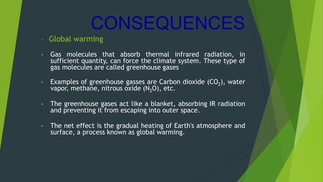 CLIMATE CHANGE: MEANING, CAUSES AND CONSEQUENCES | PPTX | Indoor Environmental Quality | Home ...