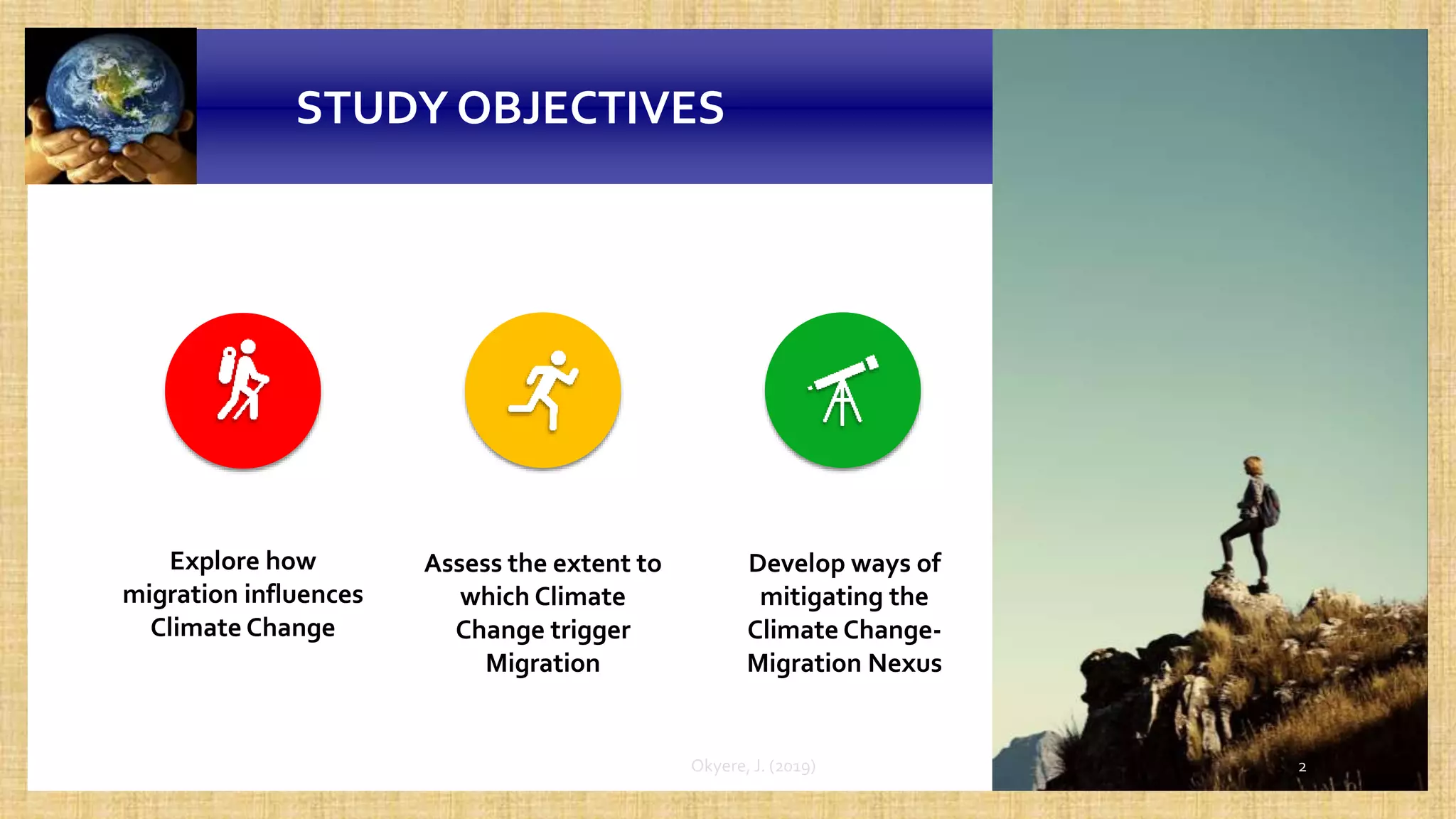 Climate change & migration | PPTX