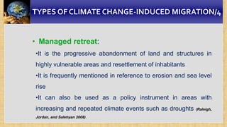 Climate change & migration | PPTX