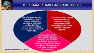 Climate change & migration | PPTX