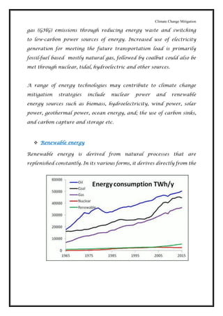 Climate change mitigation | PDF