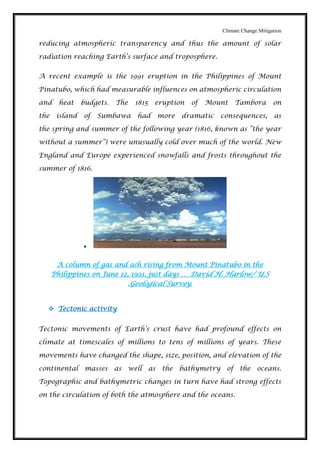 Climate change mitigation | PDF