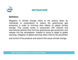 Climate change mitigation Saadullah Ayaz | PPT