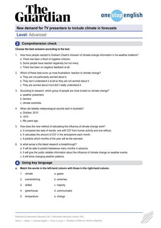 Climate Change news lesson (advanced).pdf