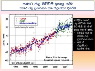 Impact of Climate change on agriculture (Sinhala) | PDF