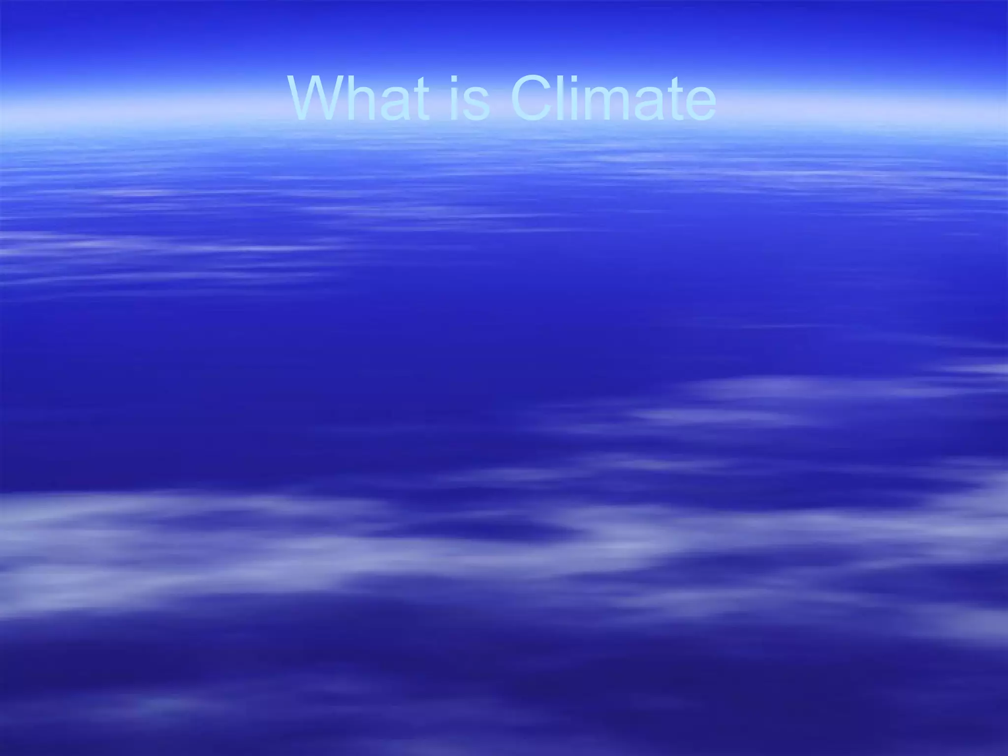 Climate changeoutline | PPT