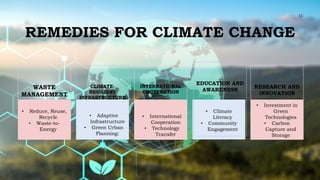 Consequences of Climate Change presentation | PPTX