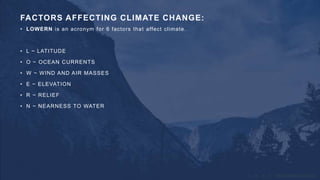 Climate change presentation . | PPT