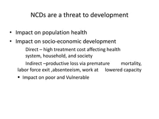 Climate Change and its relation to NCD PPT.pptx | Diseases and ...