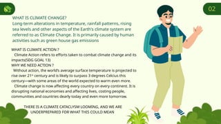 Comprehensive Climate Change Awareness and Action Guide for Students | PPTX
