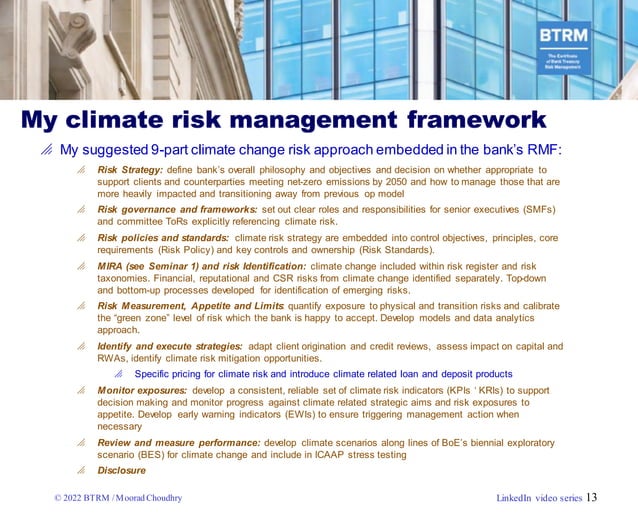 Climate change risk managment | PDF
