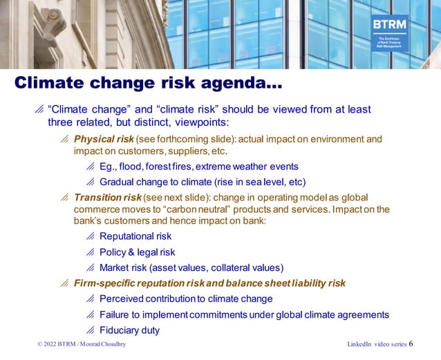 Climate change risk managment | PDF