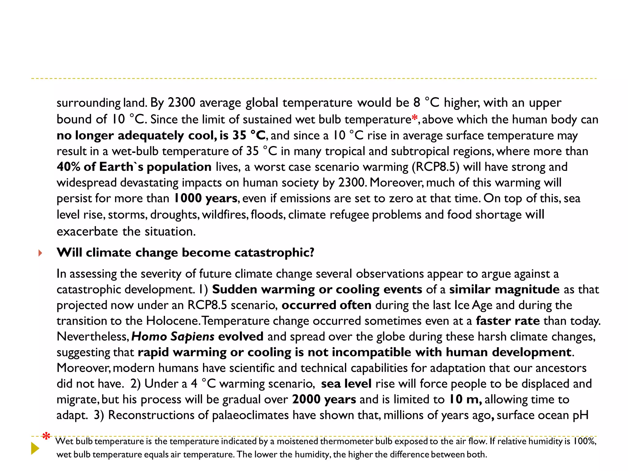 Climate change summary and conclusions | PDF