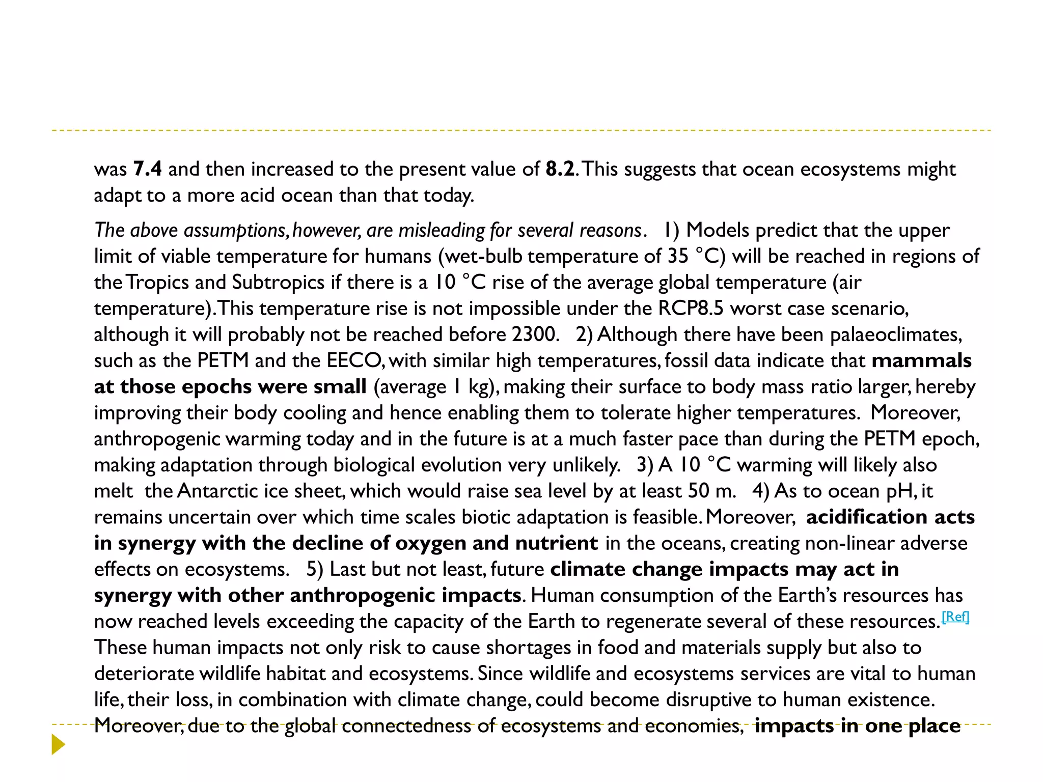 Climate change summary and conclusions | PDF