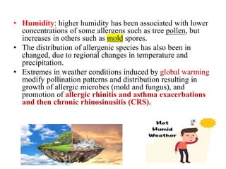 Climate change, the environment, and rhinologic disease .pptx