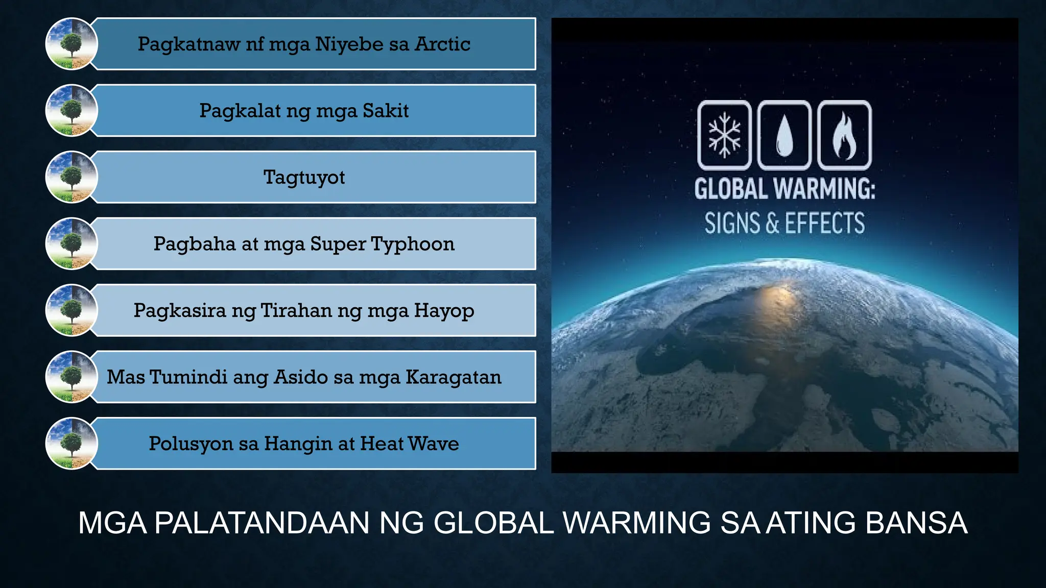 CLIMATE CHNAGE powerpoint presentation sa araling panlipunan 10 | PPTX