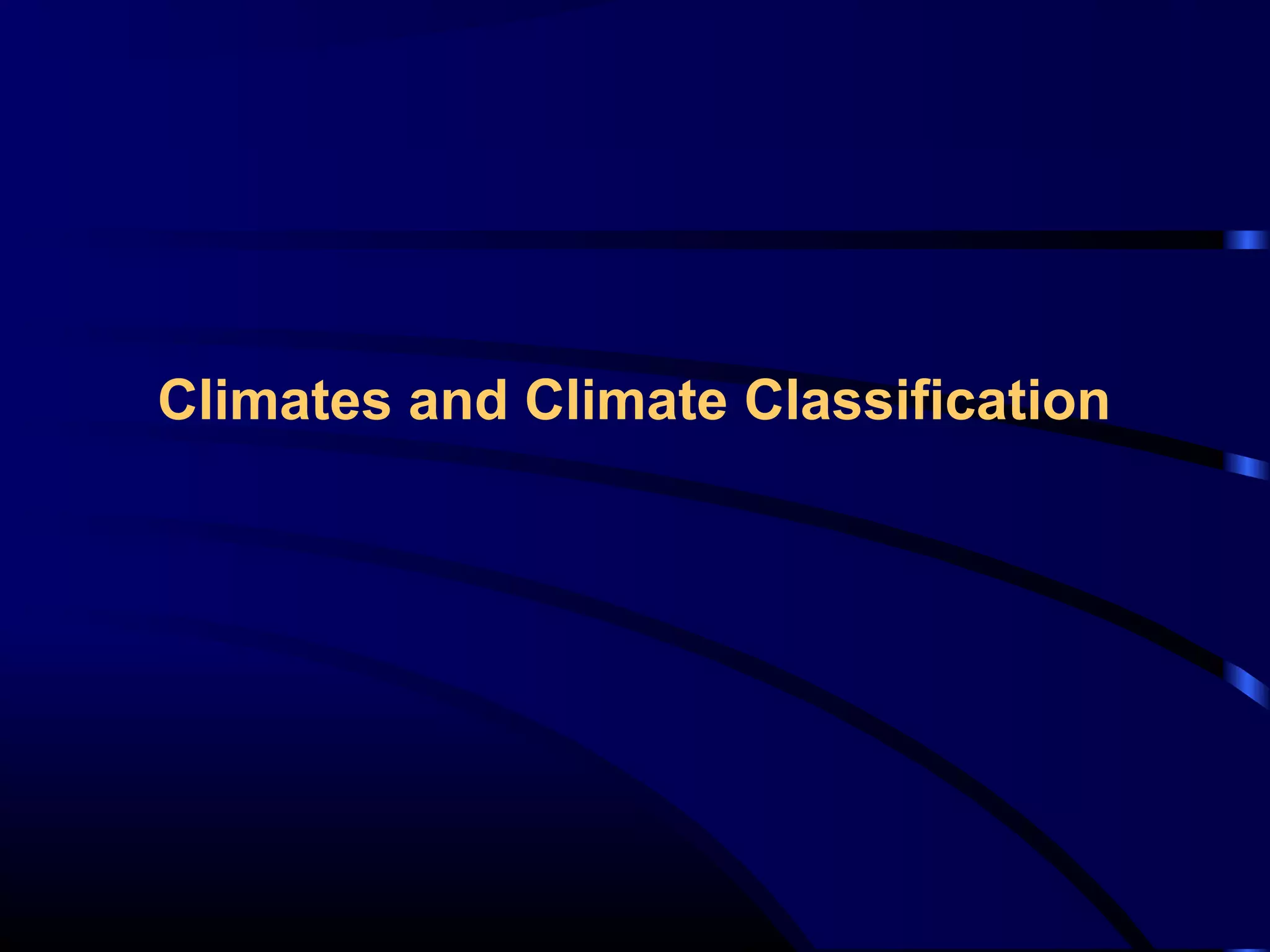Climate classification | PPT