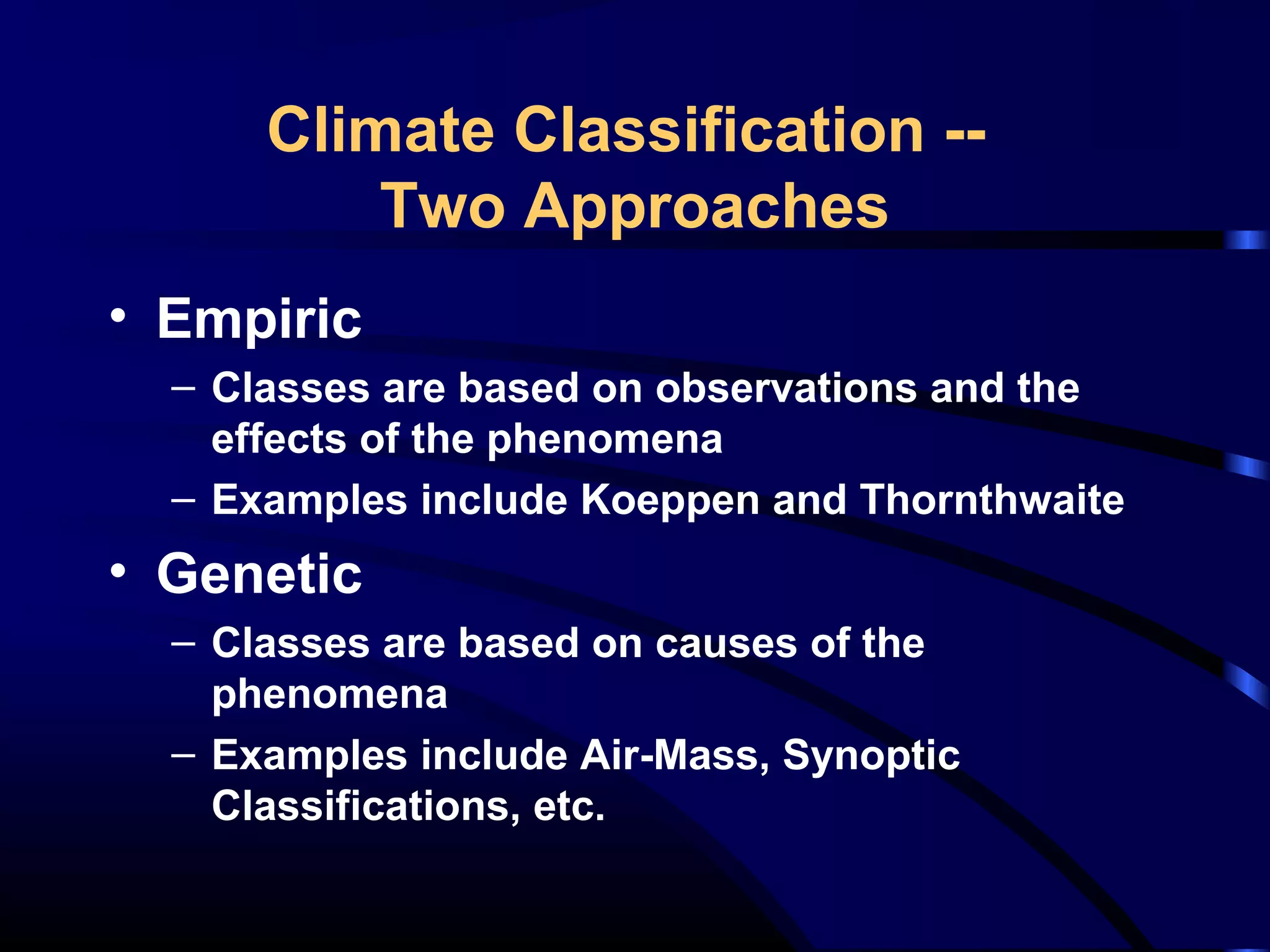 Climate classification | PPT