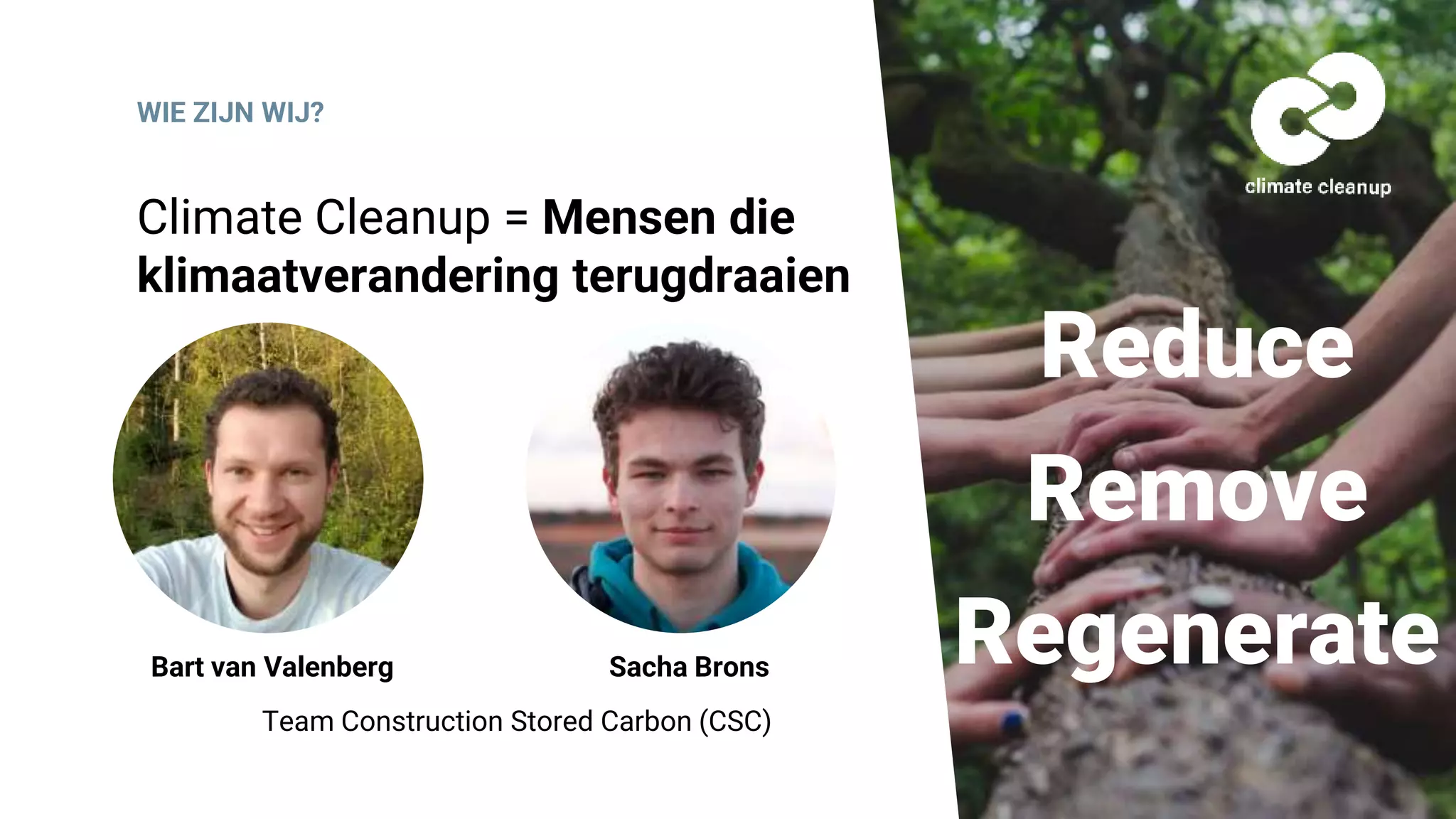 SMARTCirculair Excellencedag | Climate Cleanup CO2 opslag berekenen | PPT