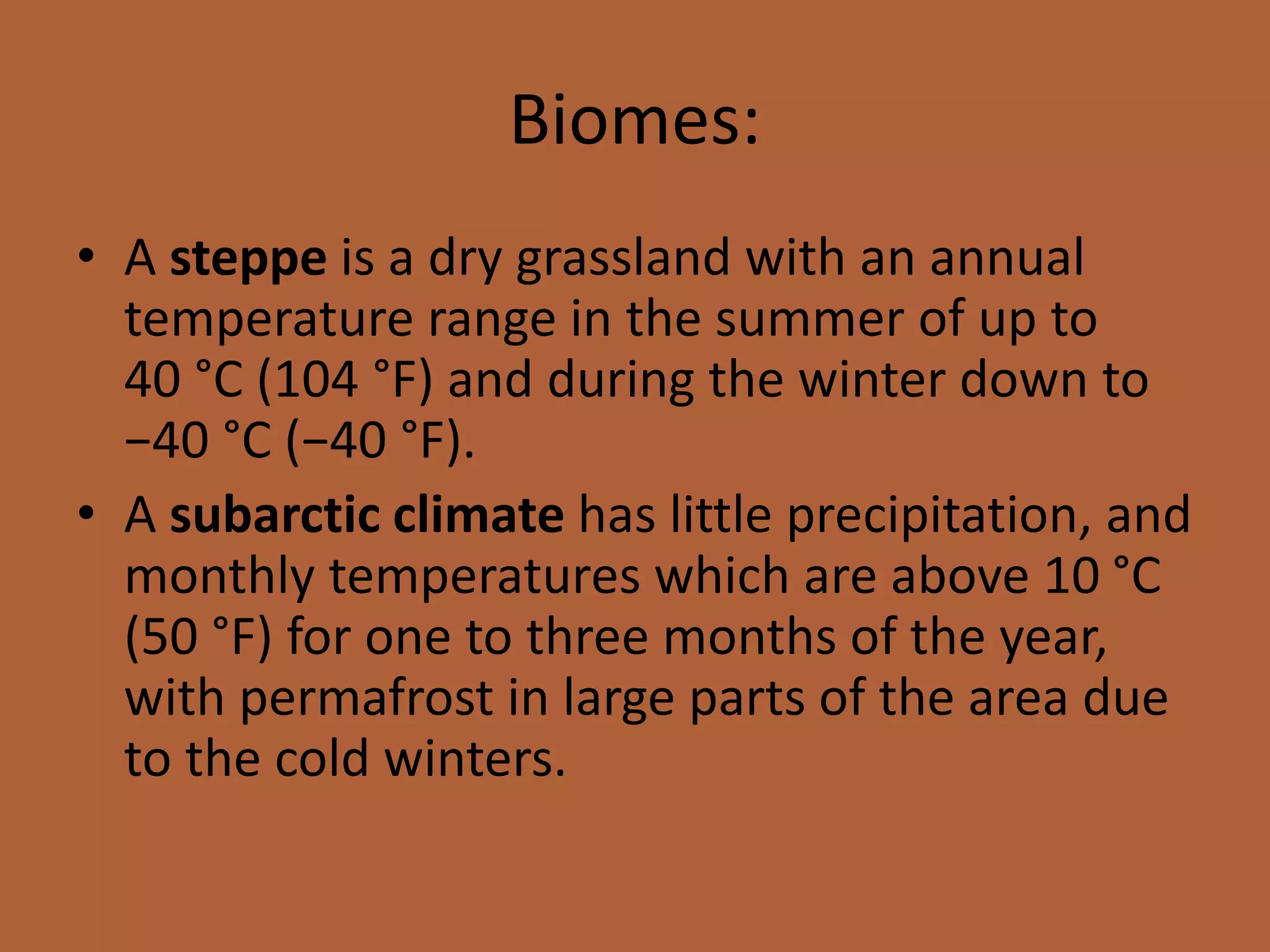 Climate,climate patterns and biomes | PPTX