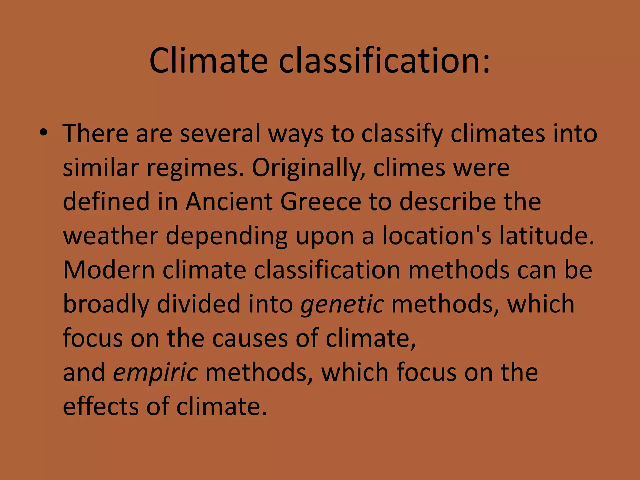 Climate,climate patterns and biomes | PPTX